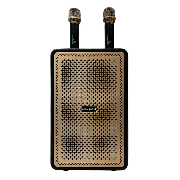 Booms Bass M4203+ Karaoke Box Kablosuz Hoparlör Speaker (Çeşitli Renk ...