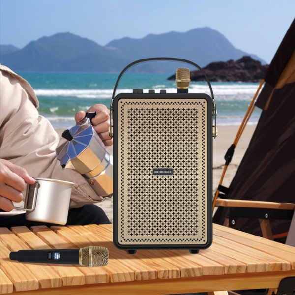 Booms Bass M4203+ Karaoke Box Kablosuz Hoparlör Speaker (Çeşitli Renk ...